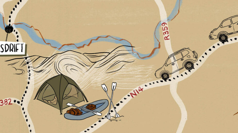 Richtersveld illustrative map - Anike Nürnberger