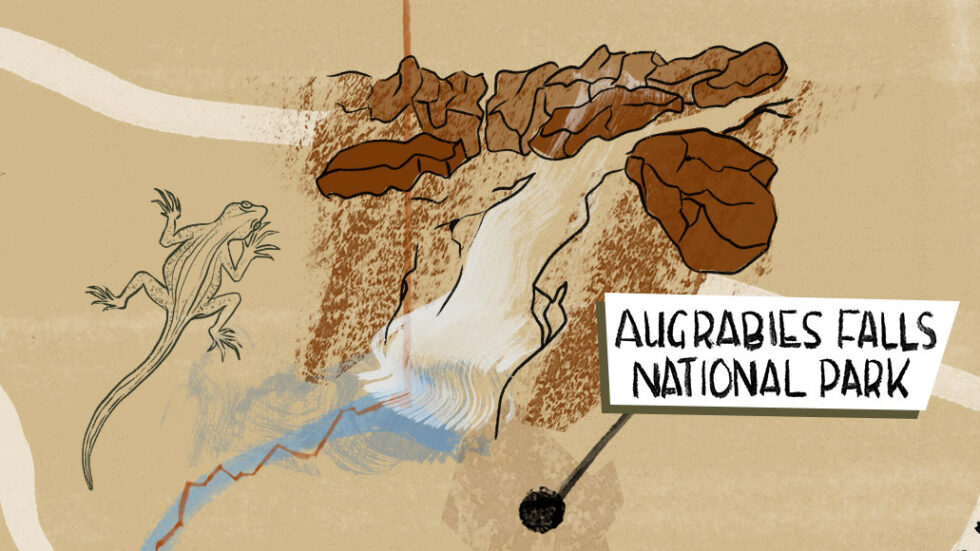 Richtersveld illustrative map - Anike Nürnberger